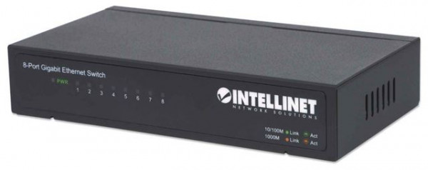 Intellinet Switch 8-Port Gigabit Ethernet 530347