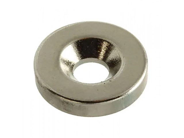 Magnet NdFeB 15.24x3.18mm sa rupom