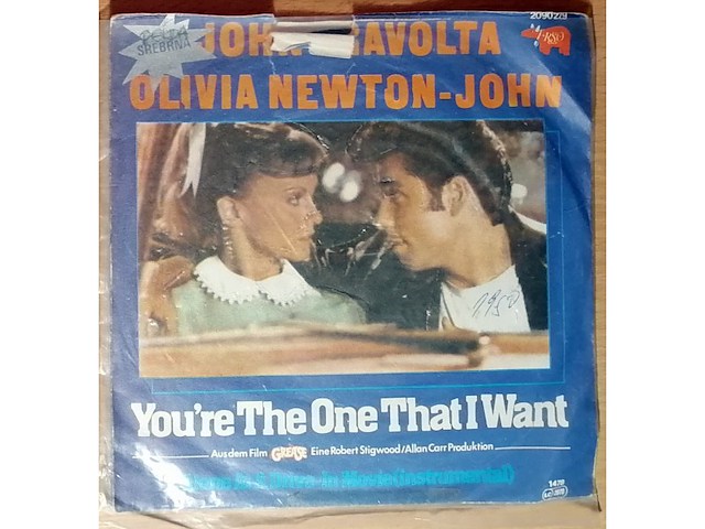 SP TRAVOLTA &; ONJ - You`re The One (1978) 3. press, VG-