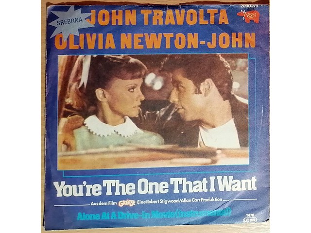 SP TRAVOLTA &; ONJ - You`re The One (1978) 3. press, VG