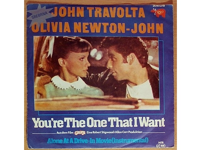 SP TRAVOLTA &; ONJ - You`re The One (1978) 3. press, VG+