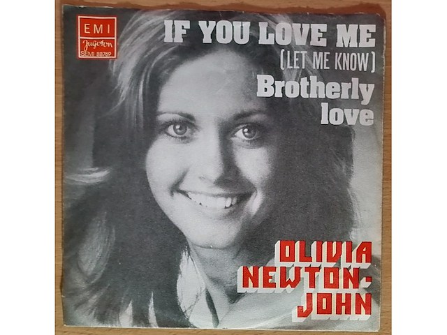 SP OLIVIA NEWTON-JOHN - If You Love Me (1974) MINT
