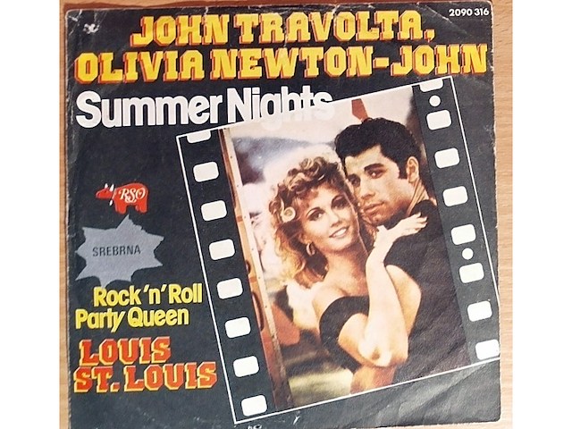 SP TRAVOLTA &; ONJ - Summer Nights (1978) 3. press, VG