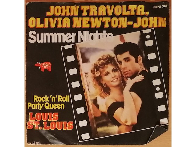 SP TRAVOLTA &; ONJ - Summer Nights (1978) 1.pres, VG/VG+
