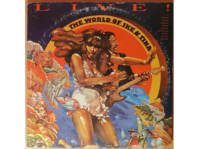 2LP IKE &; TINA - The World Of Ike &; Tina (1973) USA, VG