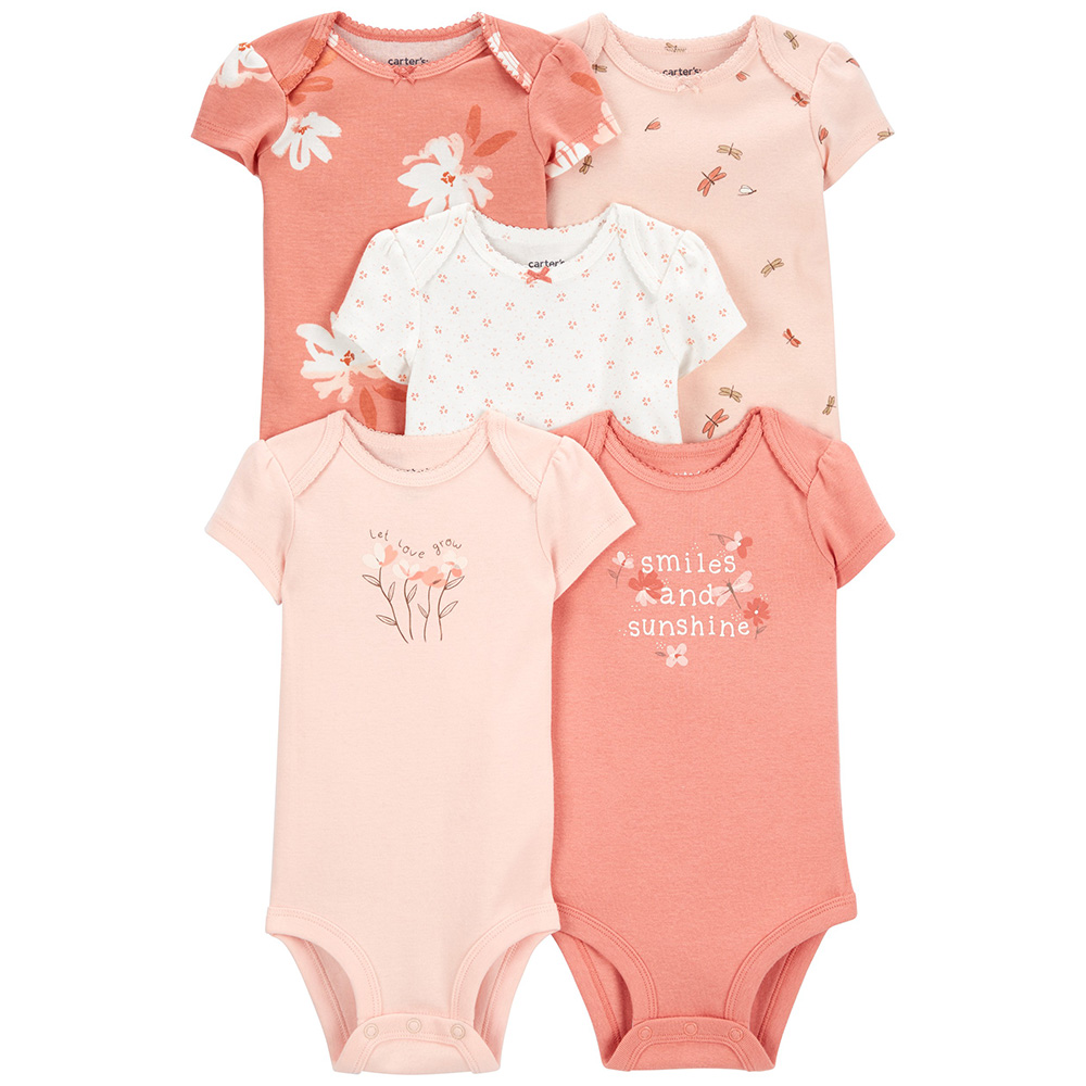 Carter's bodi za bebe devojčice - set od 5 kom. BZ231P565710