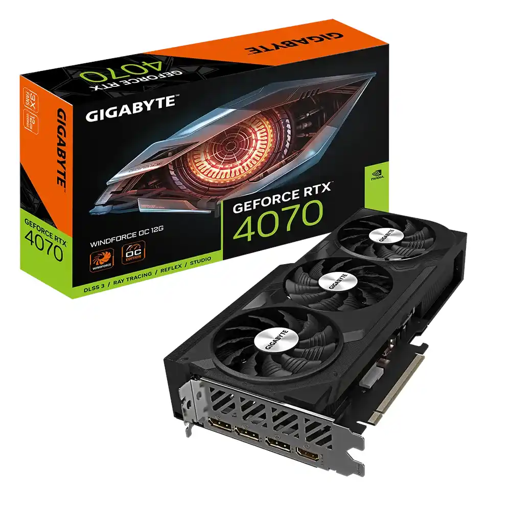 Grafička karta Gigabyte GeForce RTX 4070 GV-N4070WF3OC-12GD 12GB 192bit 3xDP/HDMI