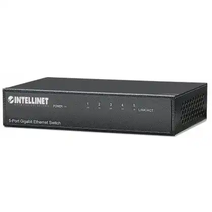 Intellinet Switch 5-Port Neupravljiv Gigabit Ethernet 530378