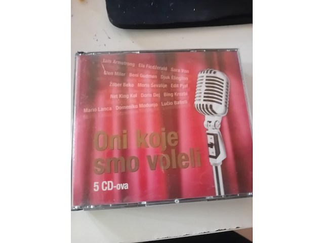 ONI KOJE SMO VOLELI - 5 CD