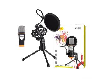 Mikrofon kondenzator - Mikrofon QY-k222 - Mikrofon