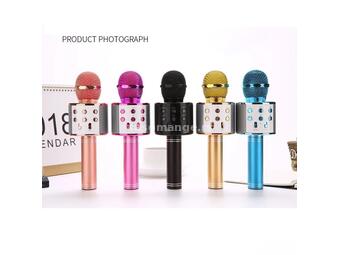 Karaoke Bluetooth mikrofon WS-858-Mikrofon za karaoke