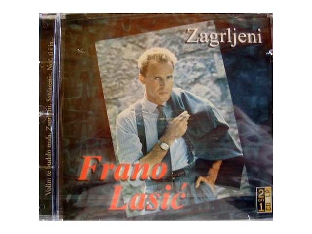 Frano Lasić ‎– Zagrljeni, CD Mint