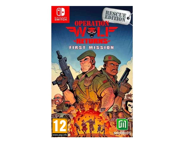 Microids (Switch) Operation Wolf Returns: First Mission - Day One Edition igrica