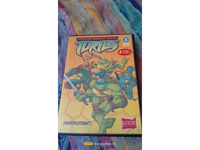 DVD CRTANI FILM - NINDZA KORNJACE 01 TURTLES