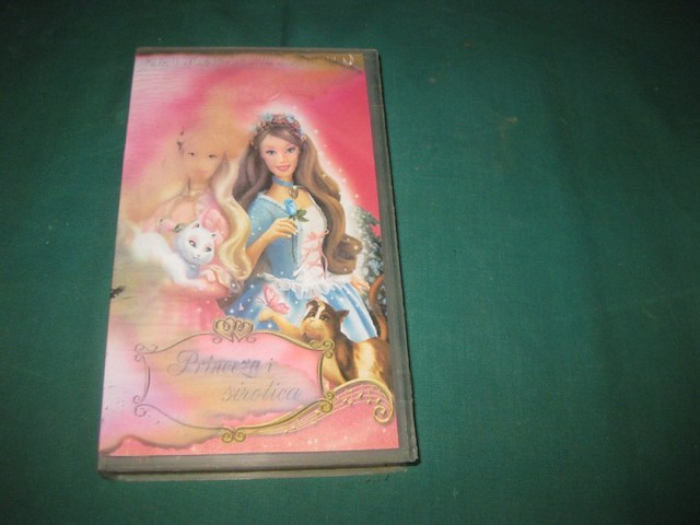 VHS Video kaseta - Barbie Princeza i sirotica