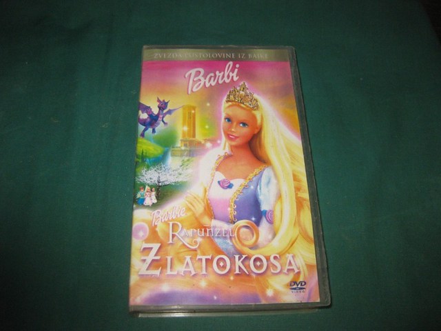 VHS Video kaseta - Barbie Zlatokosa