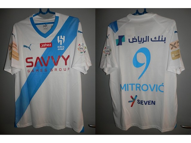 Al Hilal dres 2023-24 Aleksandar Mitrović 9 (Gostujući)
