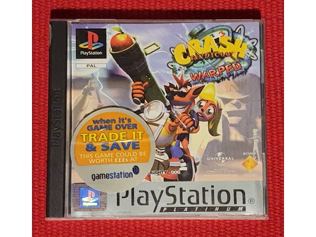 PS1 - Crash Bandicoot 3 Warped