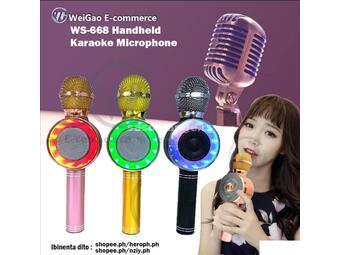 Bluetooth karaoke mikrofon WS 668