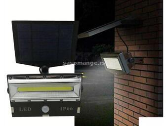 Solarni led reflektor + solarni panel-Novo!