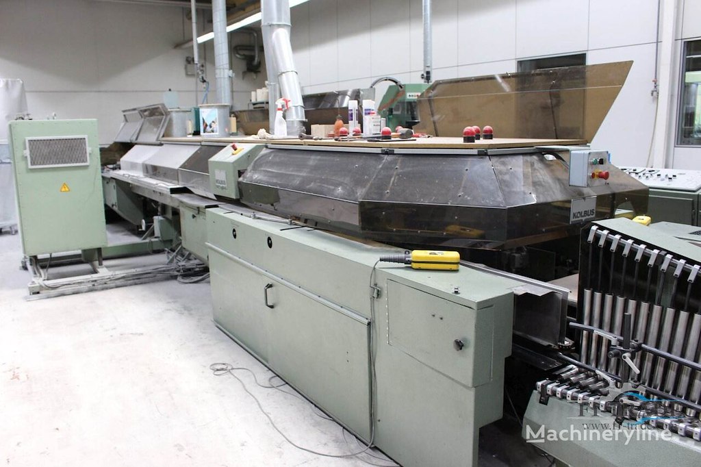 Perfect Binder with endsheet feeder Kolbus Ratiobinder KM 470 mašina za lepljenje