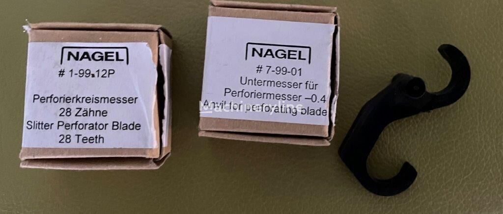 Ernst Nagel Rillnak longitudinal mašina za perforaciju