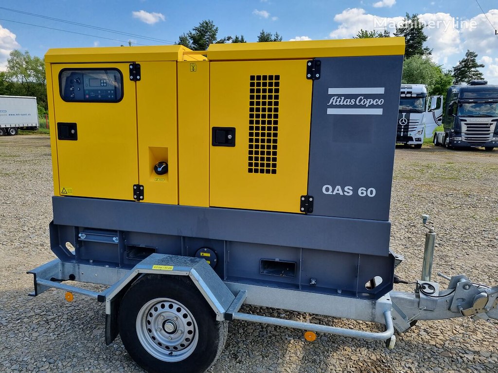 Atlas Copco QUAS 60 + PRZYCZEPKA IBERICA 2017 diesel generator
