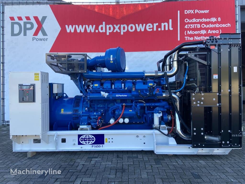 Novi FG Wilson P1650-1 - Perkins 1.650 kVA Genset - DPX-16030-O diesel generator