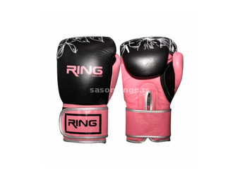 RING rukavice za boks 10 OZ kožne - RS 3311-10 rose