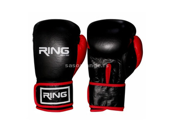 RING rukavice za boks 10 OZ kozne - RS 3211-10 red