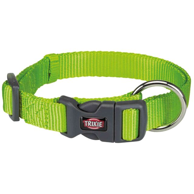 Trixie Dog Premium ogrlica M 30-45cm/15mm zelena