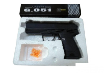 Pištolj na metkiće Airsoft gun G. 051A