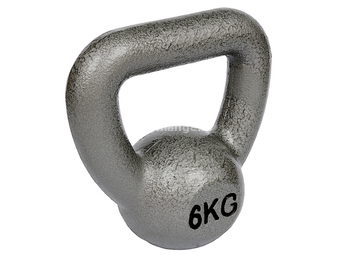 Rusko zvono Kettlebell 6kg grey Ring RX KETT-6