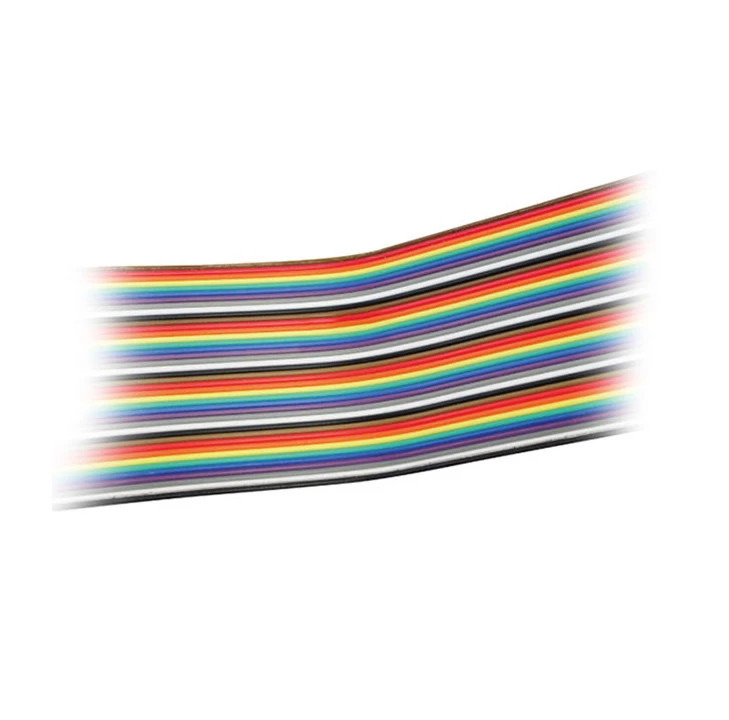 Kabl flat AWG28 kolor 10x0.25mm2