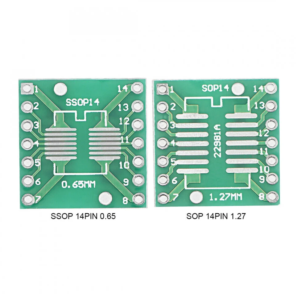 Adapter SOP14/SSOP14/TSSOP14 na DIP14