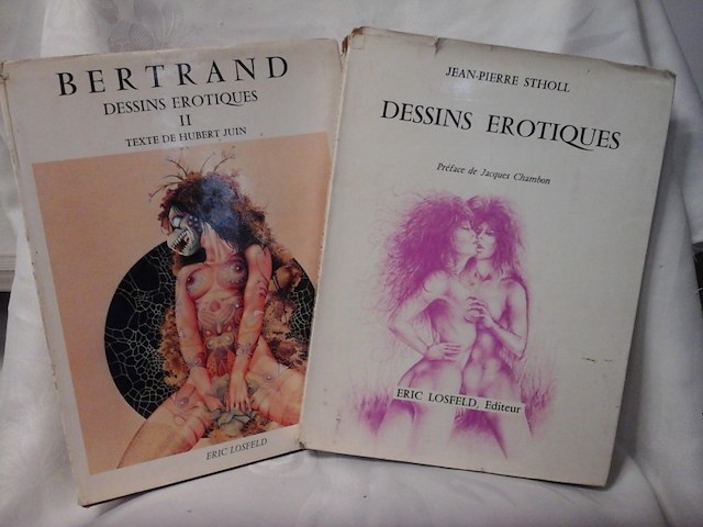 Dessins etrotques I i II Jean Pierre Stholl Jacques