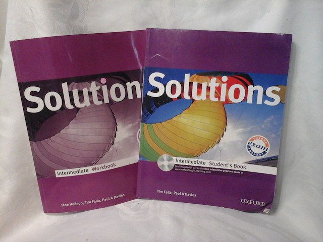 Solutions intermediate Oxford Tim Falla Paul Davis CD