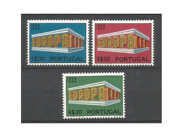 Portugal 1969. EVROPA CEPT,cista serija