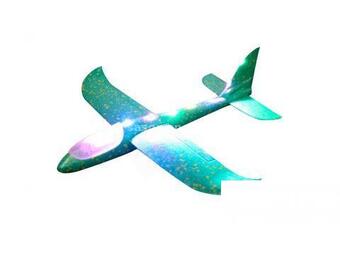 Avion jedrilica zelena