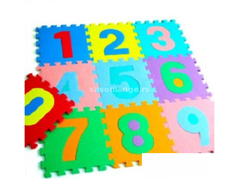 Podne puzzle sa brojevima