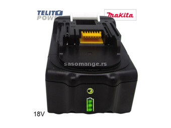 TelitPower 18V 3000mAh LiIon - baterija za ručni alat Makita BL1830 sa indikatorom ( P-4073 )
