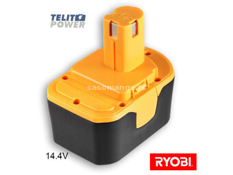 TelitPower 14.4V 1300mAh - baterija za ručni alat Ryobi 1400655, 1400656, 1400671, 4400011, 13022...