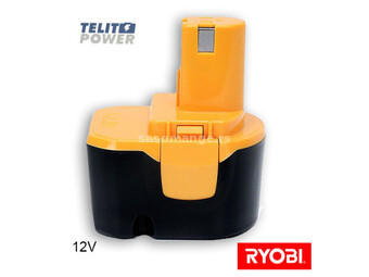 TelitPower 12V 2000mAh - baterija za ručni alat Ryobi 1400652 ( P-1639 )