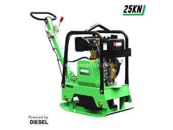 Reverzibilna dizel Vibro ploča 140kg / 25kN GARDENmaster CNP25