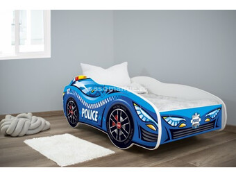 Dečiji krevet 160x80(trkački auto) POLICE ( 7429 )