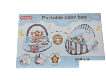 2u1 gimnastika i prenosivi krevetac za bebe