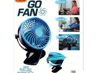 Mini ventilator sa punjivom baterijom GO FAN