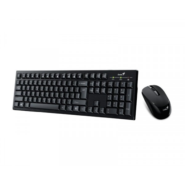 Genius Smart KM-8101 Wireless USB US crna tastatura + miš