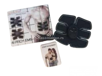Stimulator trbušnih mišića EMS 6 pack