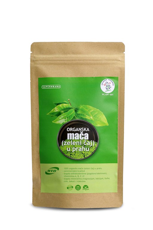 MATCHA (MAČA) ČAJ (Camelia sinesis) ORGANIC, DTC 100G